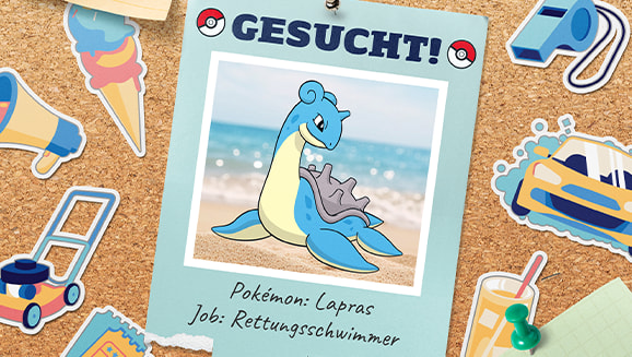 Welchen Ferienjob hat dieses Pokémon?