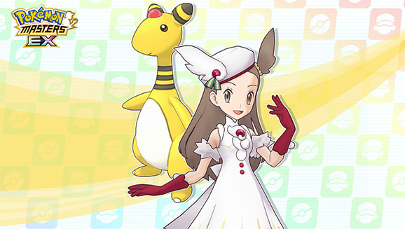 Yasmina (Temporada 22) y Ampharos llegan a Pokémon Masters EX