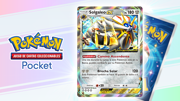 JCC Pokémon Pocket: estrategia para la baraja de Solgaleo ex