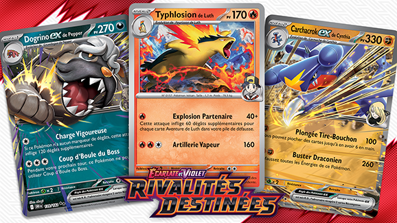 Trois decks Écarlate et Violet – Rivalités Destinées : Pokémon de ...