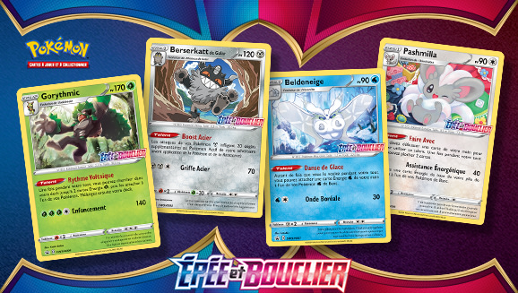 Les cartes promo d’Avant-première d’Épée et Bouclier du JCC Pokémon ...