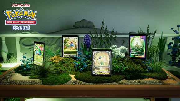 Pokémon TCG Pocket Plaza Showcases Beloved Card Artwork in Rome, Italy