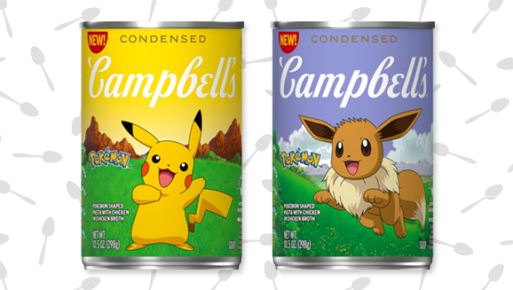 Campbell’s and Pokémon Bring You Some Delicious Chicken Noodle Soup