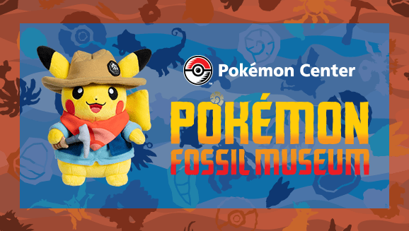 Shop the Pokémon Fossil Museum collection at the Pokémon Center