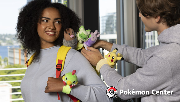 Serve Up Style with Wearable Pokémon Plush from Pokémon Center