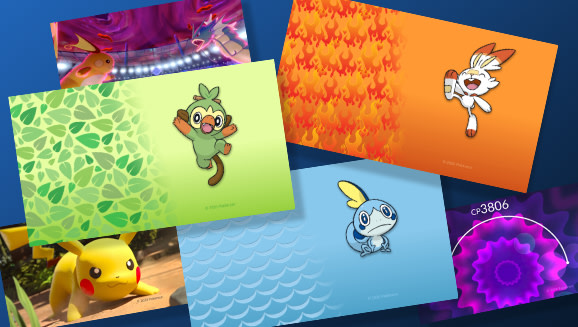Pokémon Virtual Backgrounds