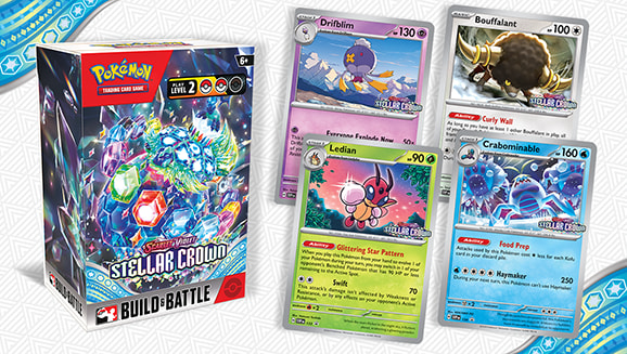 Get the Pokémon TCG: Scarlet & Violet—Stellar Crown Build & Battle Box ...