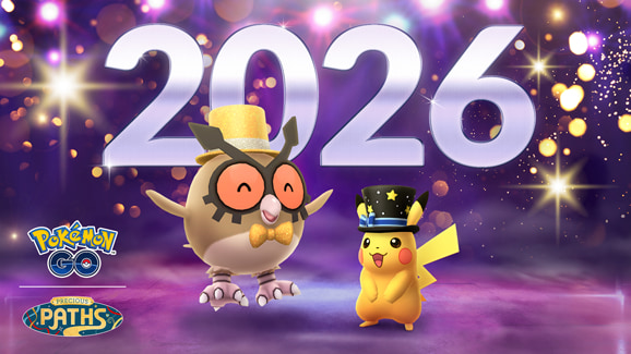 Starte ins Jahr 2026 mit dem Event „Neujahr 2026“ in Pokémon GO