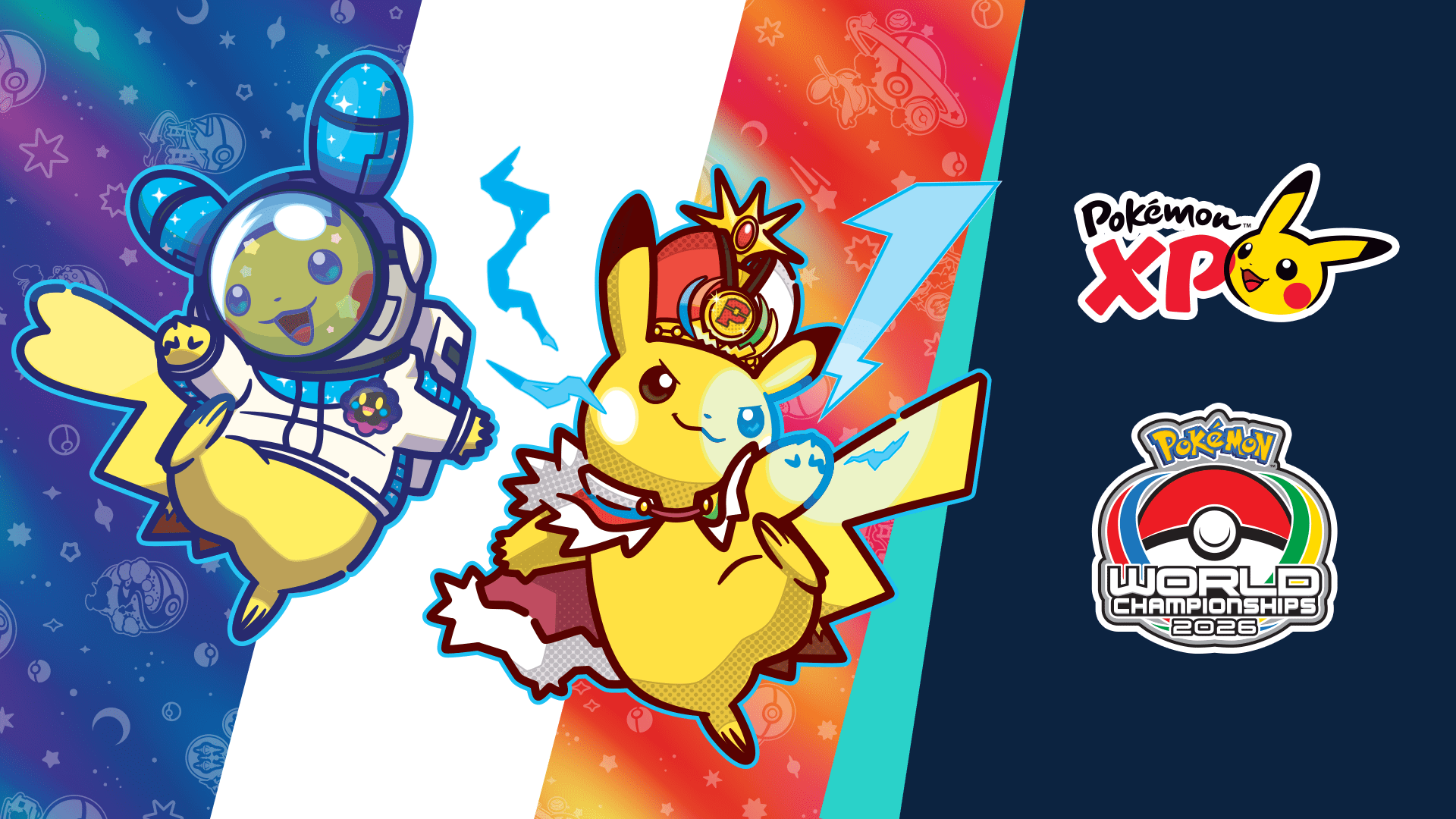 Schau dir den Tageszeitplan für PokémonXP und Worlds an