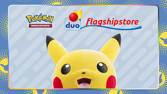 Schau im duo flagshipstore vorbei, um Pikachu zu treffen, zu tauschen ...