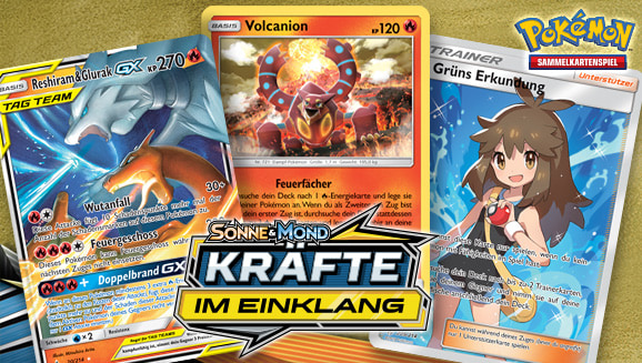 Decktipps zu Sonne & Mond – Kräfte im Einklang: Reshiram & Glurak-GX