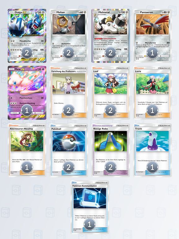 Pokémon-Sammelkartenspiel-Pocket: Strategie zur Deck-Vorlage für Dialga‑ex