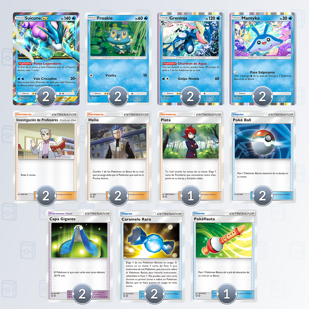 JCC Pokémon Pocket: Estrategia para la baraja de Suicune ex