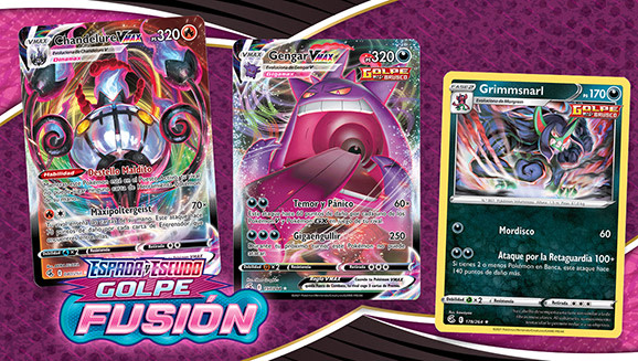 Chandelure VMAX, Genesect V y más en Espada y Escudo-Golpe Fusión de ...