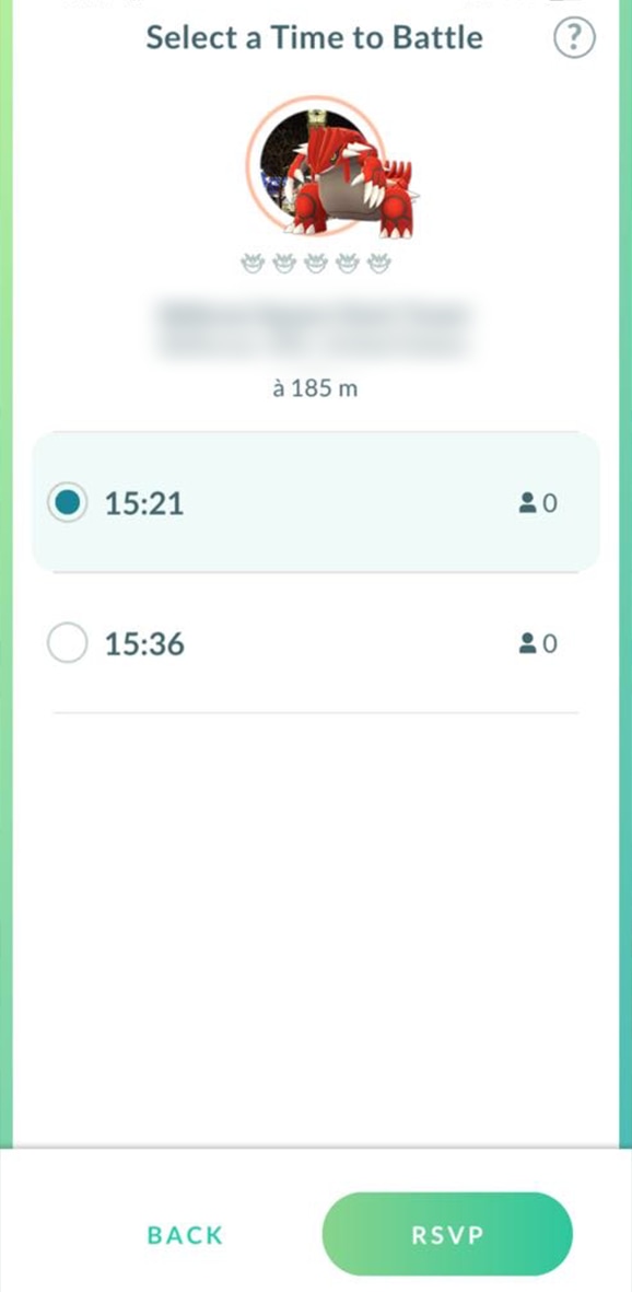 Ne manquez aucun Raid avec le planificateur de participations de Pokémon GO