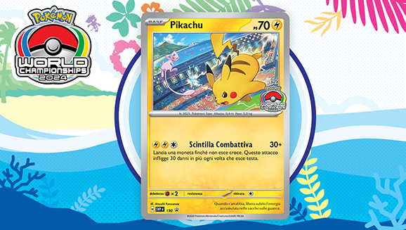 Ottieni una carta promozionale di Pikachu per festeggiare i Mondiali 2024