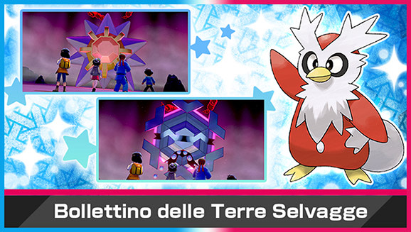 Starmie, Delibird e Cryogonal hanno voglia di fare festa nei Raid Dynamax