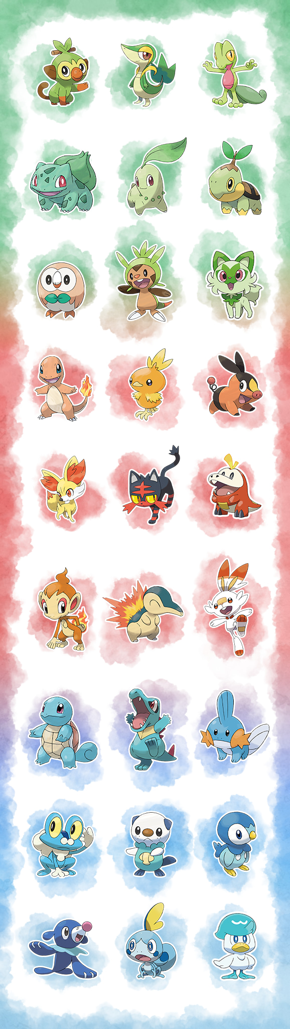 Spin the Color Wheel with the First Partner Pokémon Color Quiz