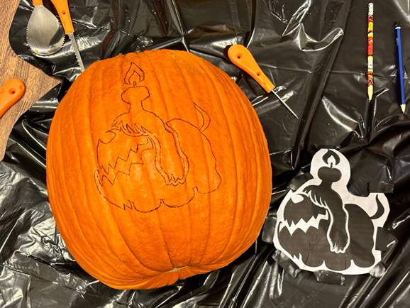 Pokémon Pumpkin Stencils Make for a Gourd-geous Pokéween
