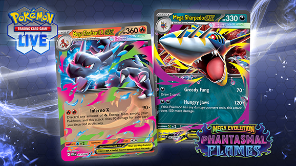 Pokémon TCG Live: Mega Evolution—Phantasmal Flames Battle Pass Deck ...