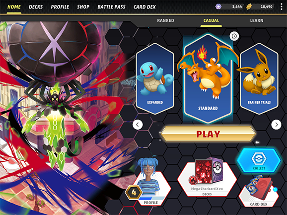 Pokémon TCG Live Landscape Layout and Deck Editor Updates