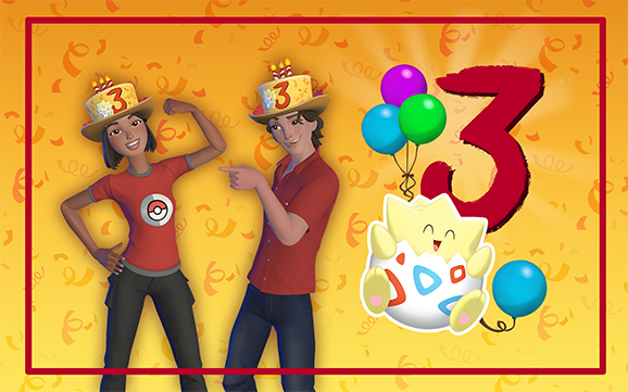 Celebrate Pokémon Trading Card Game Live’s Third Anniversary