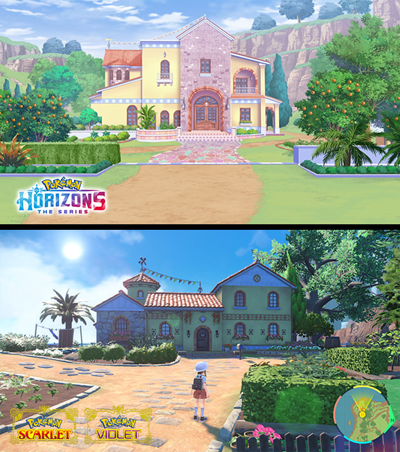 Picturesque Perspectives of Paldea across Pokémon Horizons: The Series ...