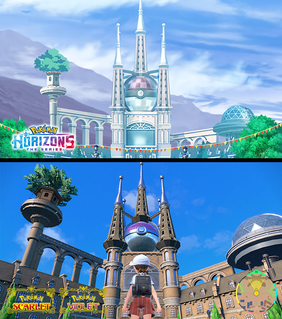 Picturesque Perspectives of Paldea across Pokémon Horizons: The Series ...