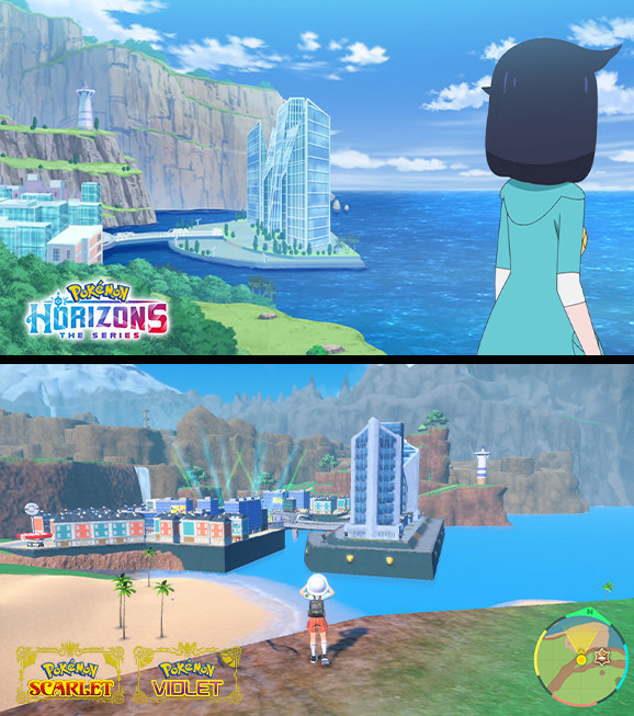 Picturesque Perspectives of Paldea across Pokémon Horizons: The Series ...