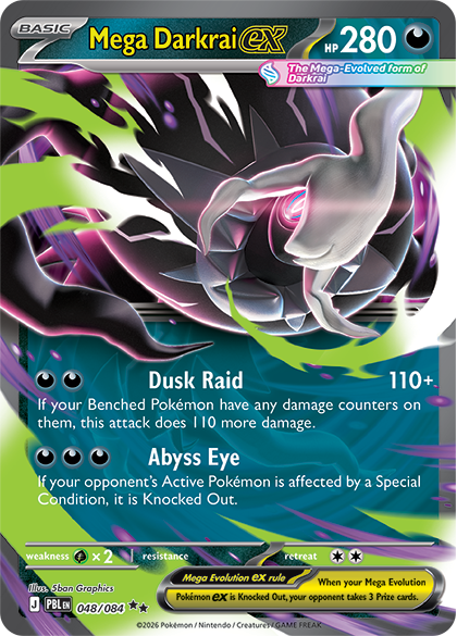 The Pokémon TCG: Mega Evolution—Pitch Black Expansion Arrives July 17, 2026