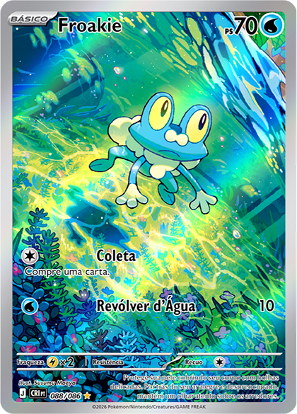 Dê um pulo aqui para conferir a arte expandida de Frogadier em ...