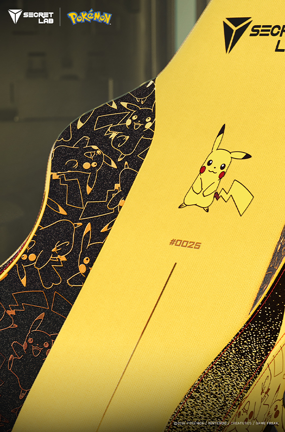 The Secretlab Pokémon Collection Invites You to Seize Your Throne