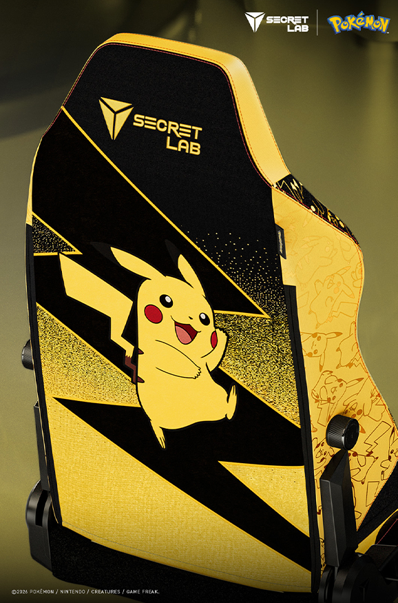 The Secretlab Pokémon Collection Invites You to Seize Your Throne