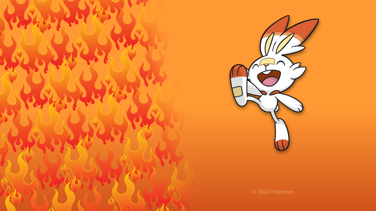Virtuelle Hintergründe von Pokémon